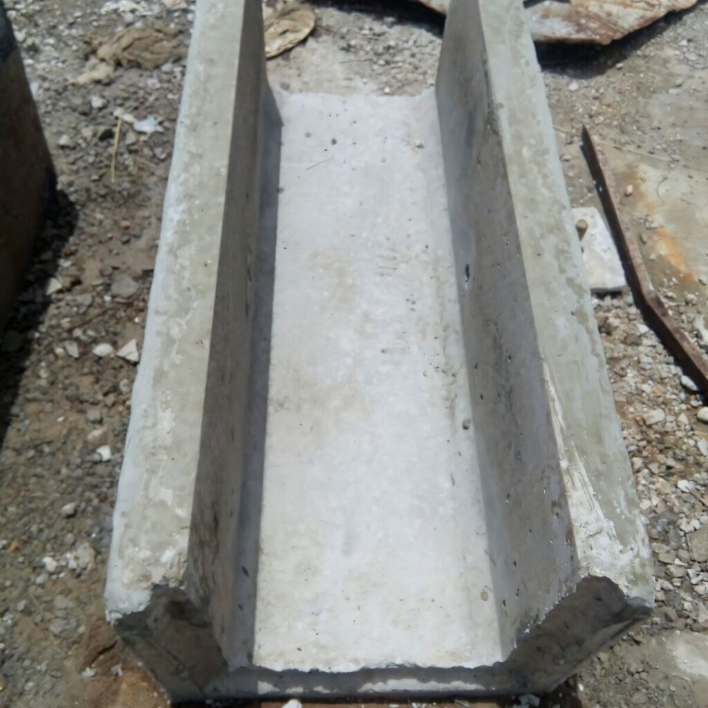 Precast Drains or U Drains · concrete products division
